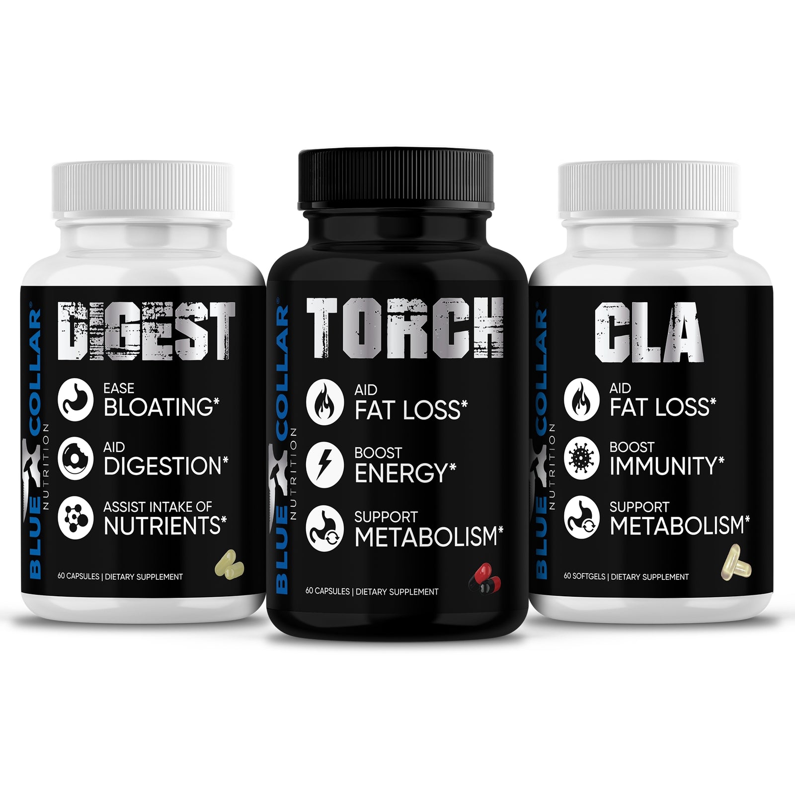 Shop the Best Fat Loss Supplements - Blue Collar Nutrition