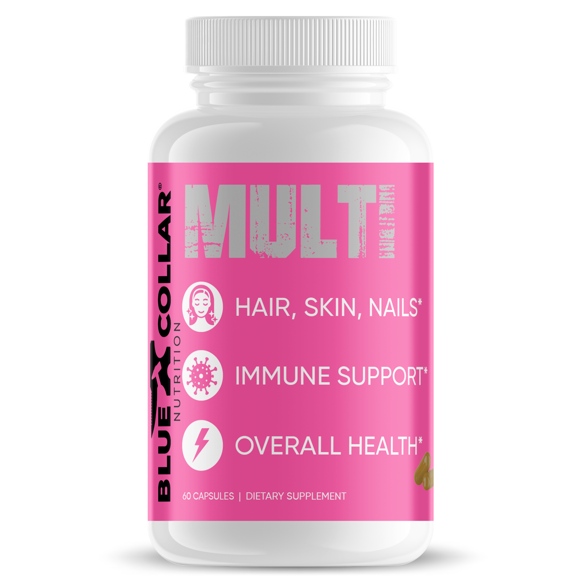 Daily Multivitamin for Men and Women - Blue Collar Nutrition